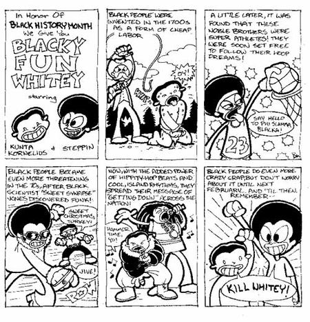 Blacky Fun Whitey cartoon - WikiCU, the Columbia University wiki ...